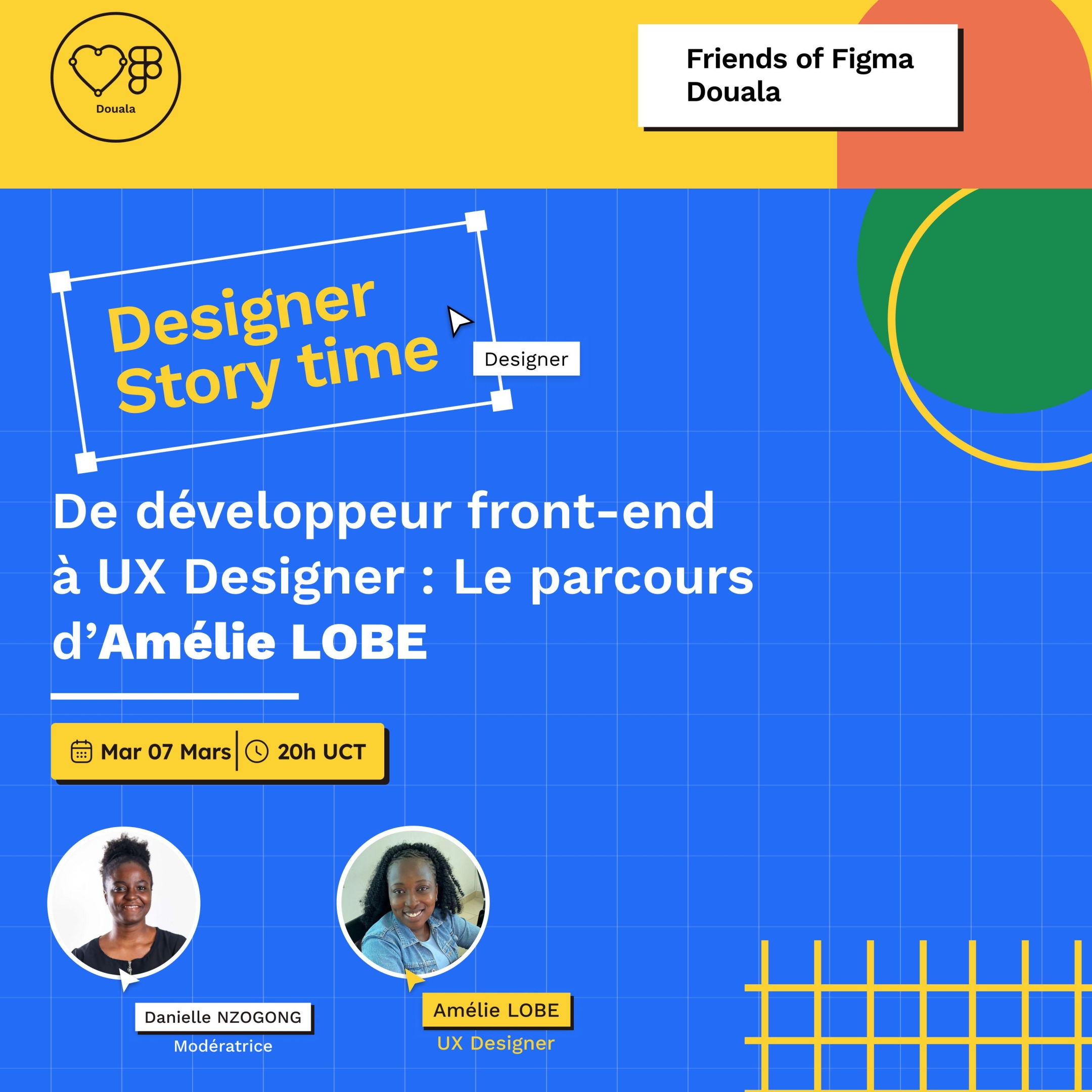 See Designer Story Time at Figma Douala